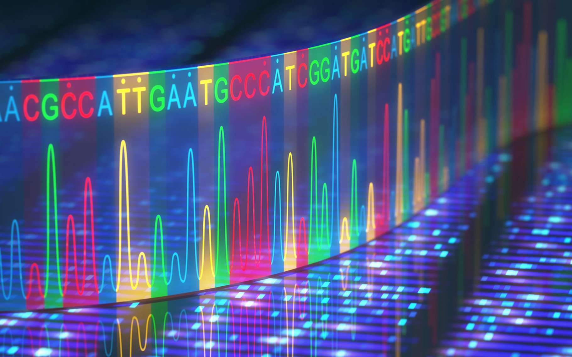 Carte génétique : représente la position des gènes sur un génome.